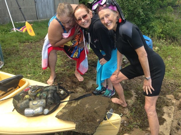 Julia Benz, Paula Wiseman and Susan Baur