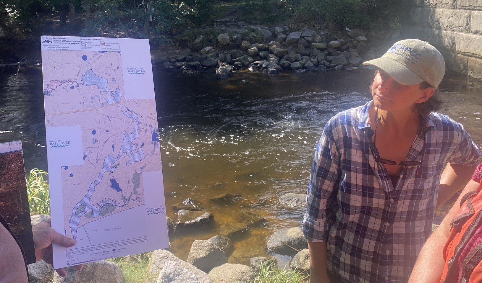 Above : APCC's restoration ecologist, Jordan Mora, on a tour of Upper ...