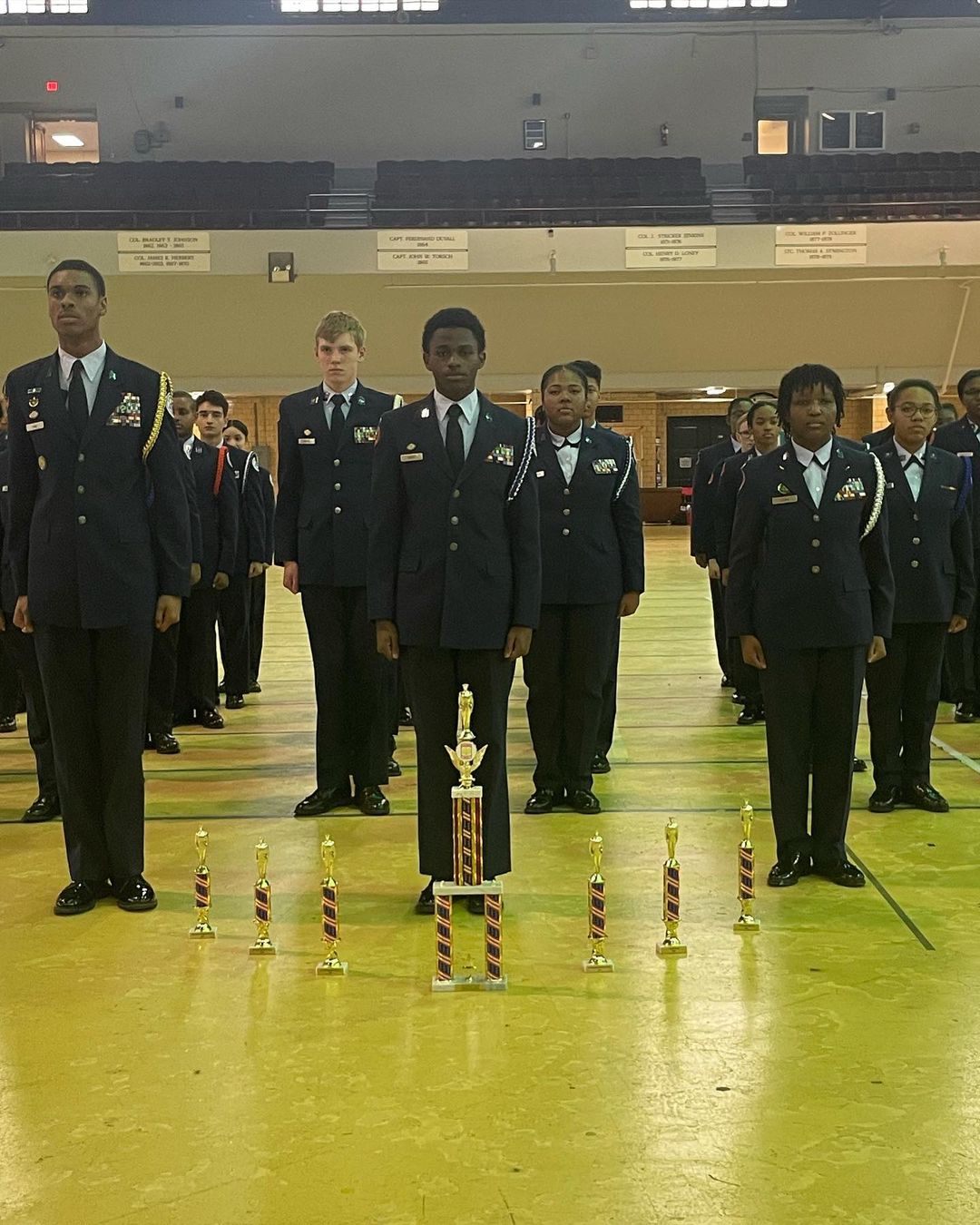 Baltimore Polytechnic Institute AFJROTC MD-933 took first place in the citywide drill ...