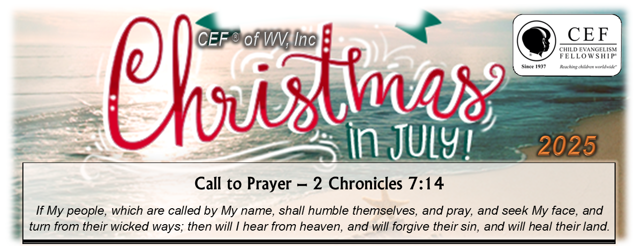July 2025 – Child Evangelism Fellowship of West Virginia
